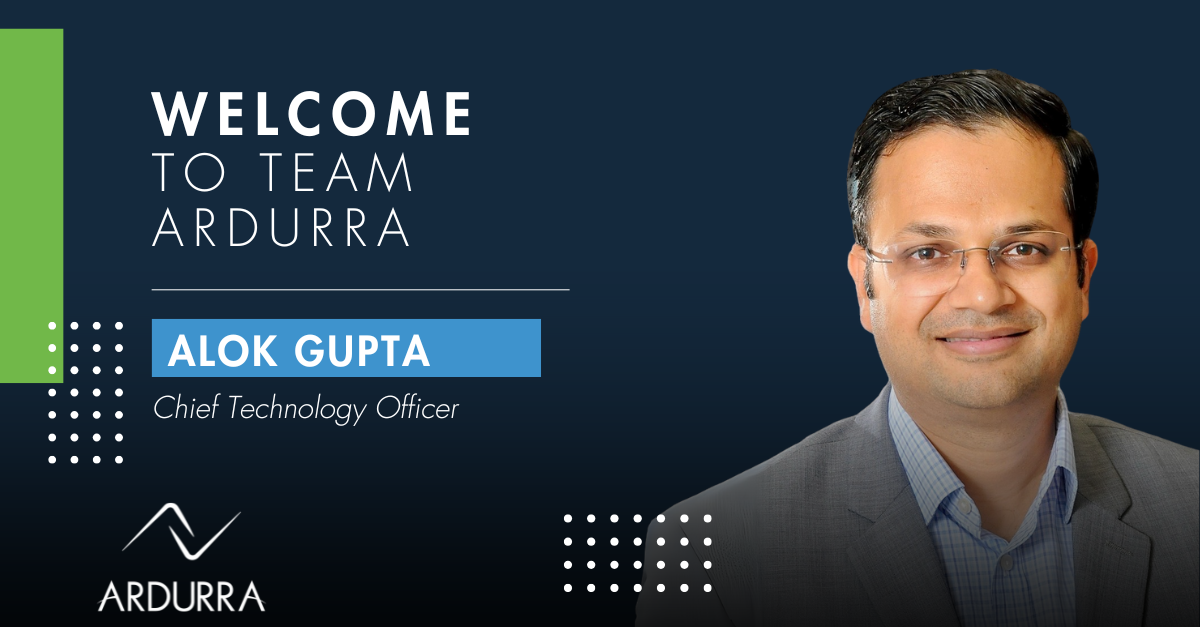 Ardurra Welcomes Alok Gupta as Chief Technology Officer